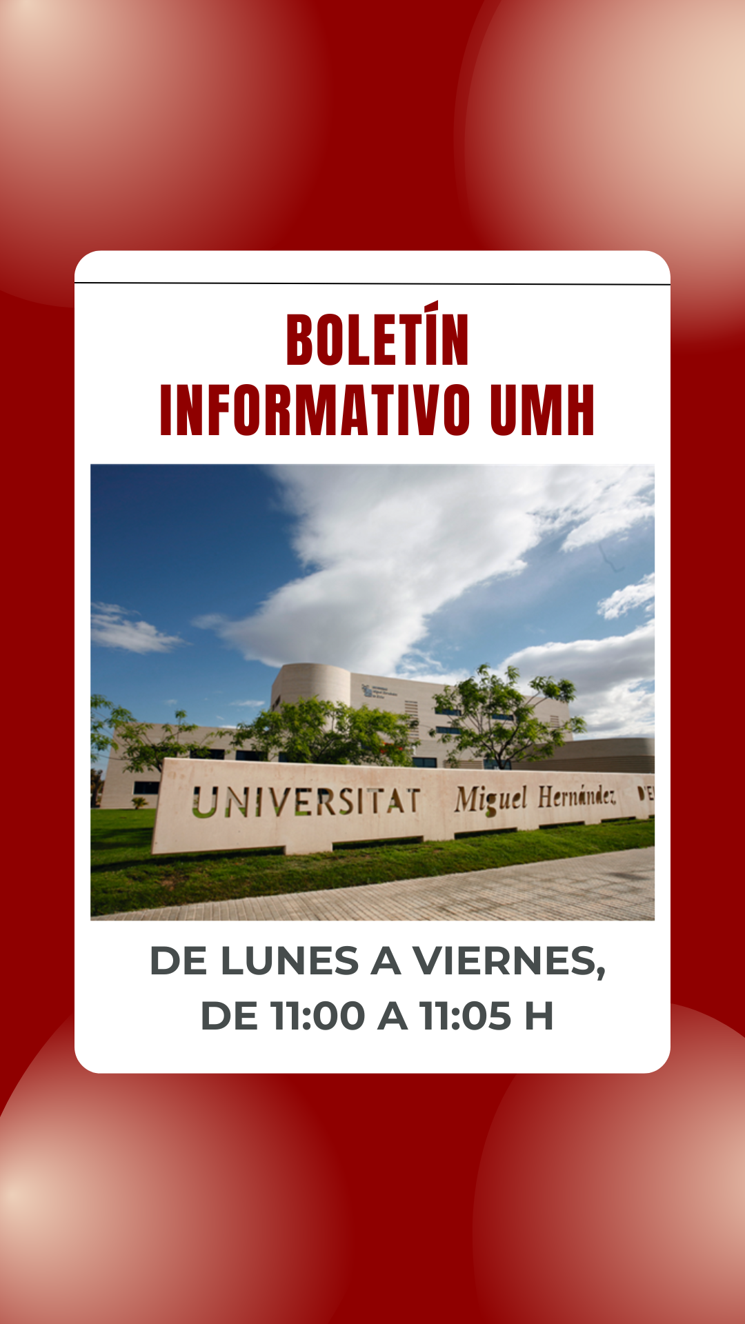 Radio UMH » Oportunidades de Voluntariado en Desarrollo Sostenible en ...